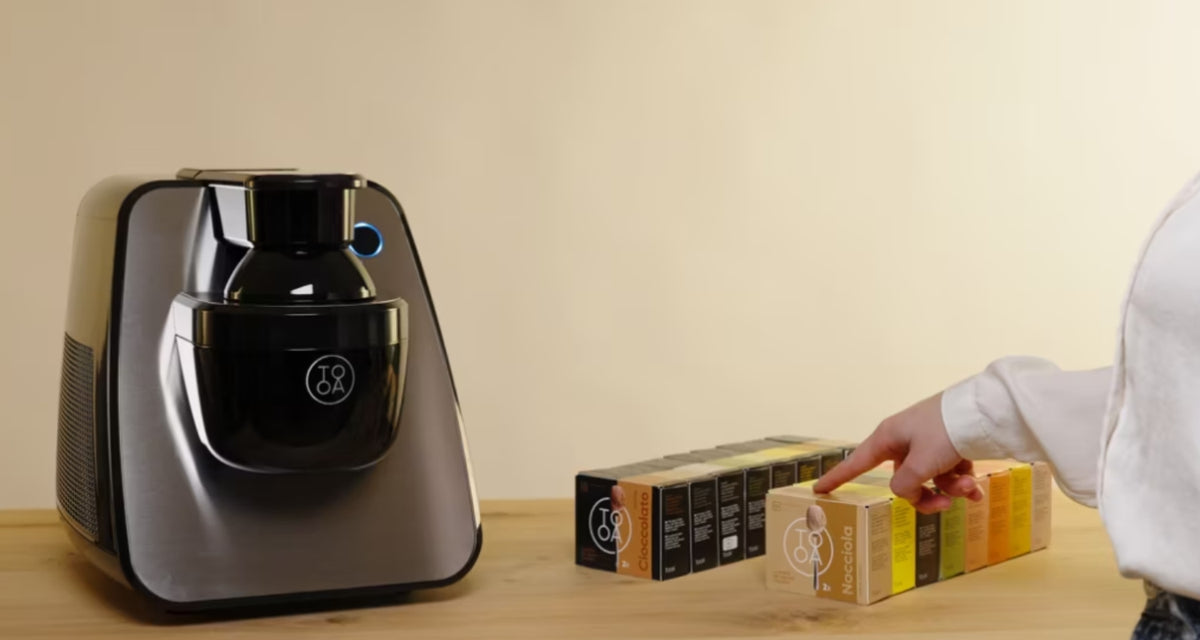 How TooA works: ice cream ready in just a few minutes | TooA Ice Cream